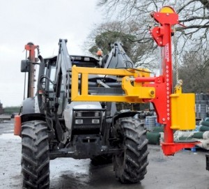 Model 7 Post Driver for Tractor Front-loader | Vector PowerDrive