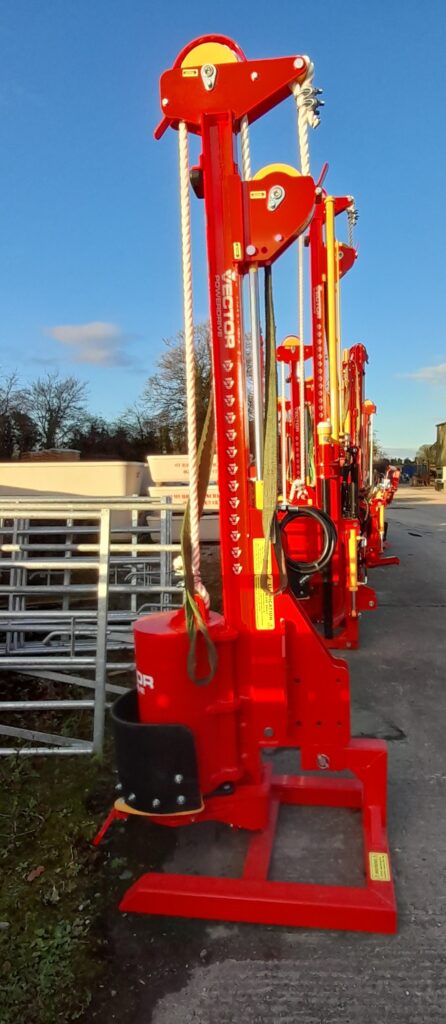 Model 7 Post Driver for Tractor Front-loader | Vector PowerDrive